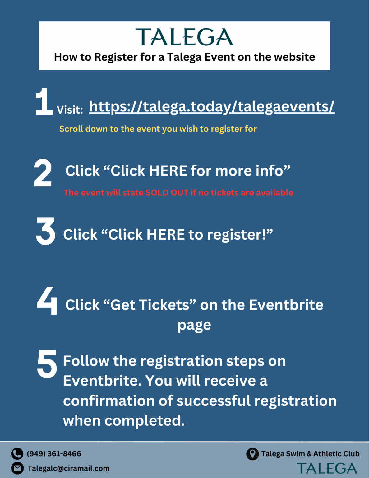 Talega Events